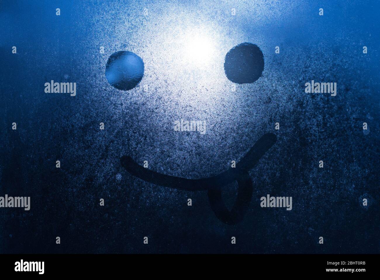 Smiley face on car window hi-res stock photography and images - Alamy