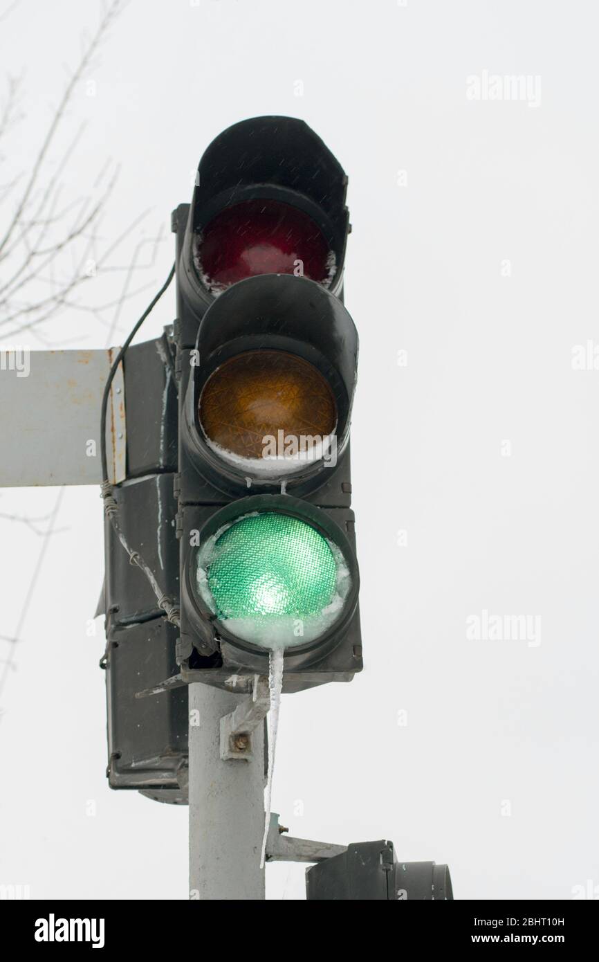 Frost warning light hi-res stock photography and images - Alamy