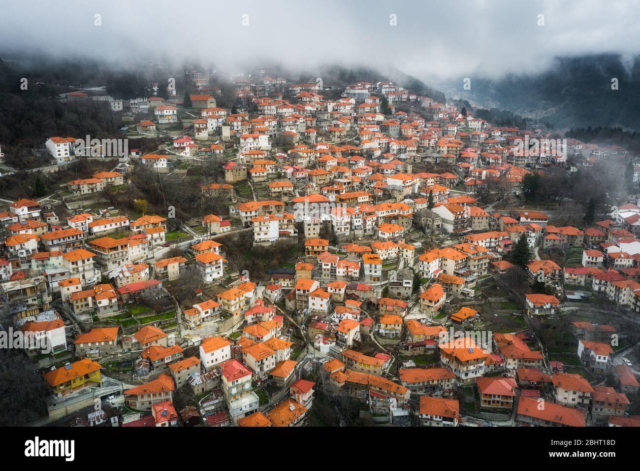 Metsovo in Pindus region of Greece Stock Photo - Alamy