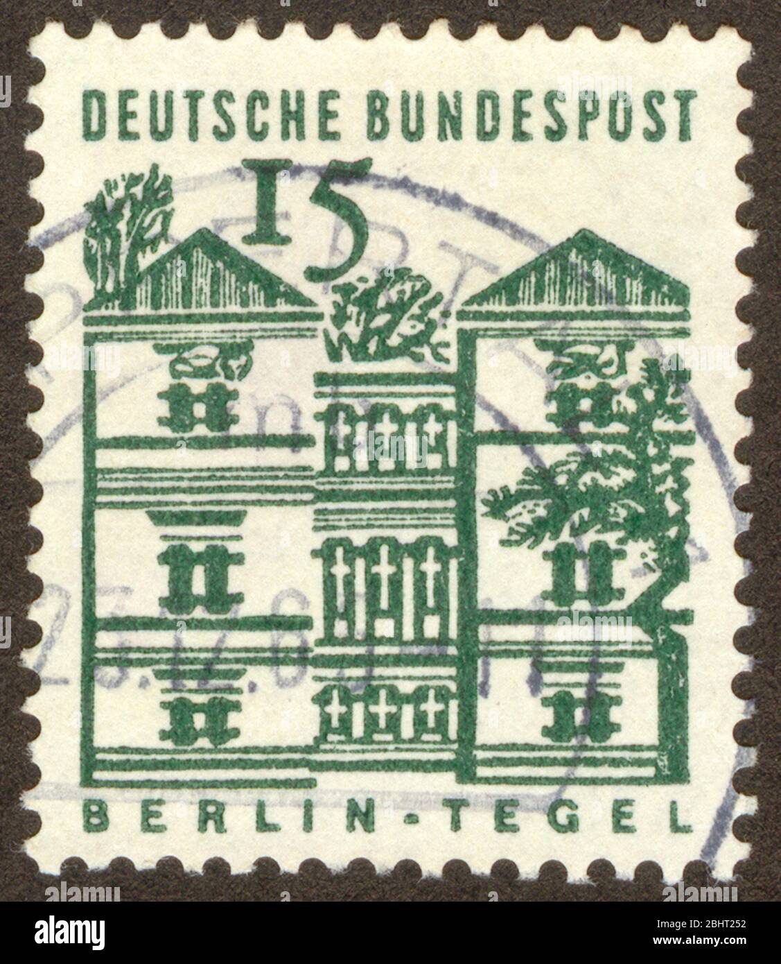 GERMANY -CIRCA 1964: Berlin is the capital city and one of sixteen ...