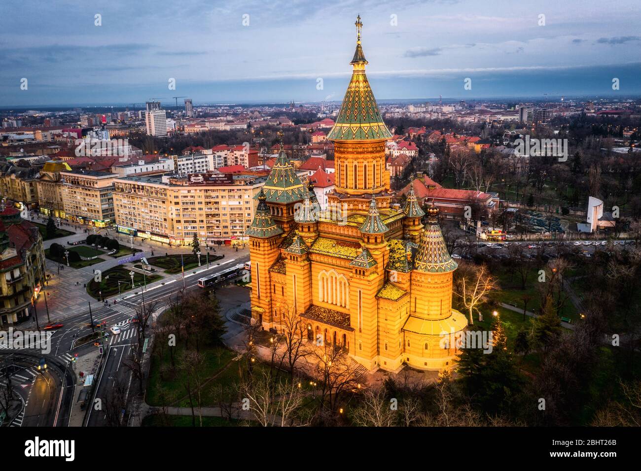 Metropolitan Cathedral at Timisoara Stock Photo - Alamy