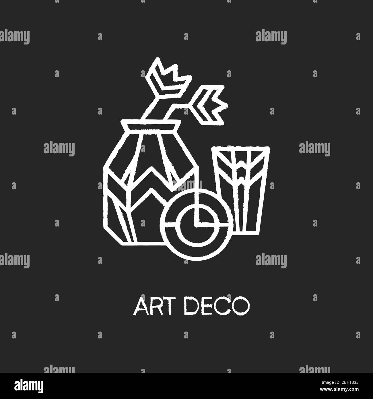 Sculpture art deco Stock Vector Images - Alamy