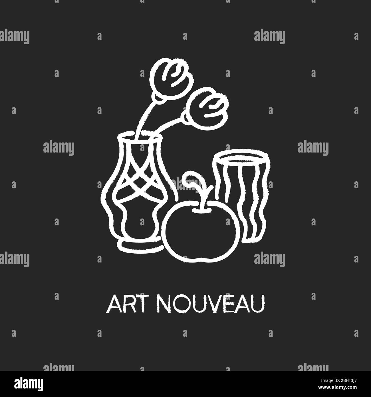 Artistic movement art nouveau Black and White Stock Photos & Images - Alamy