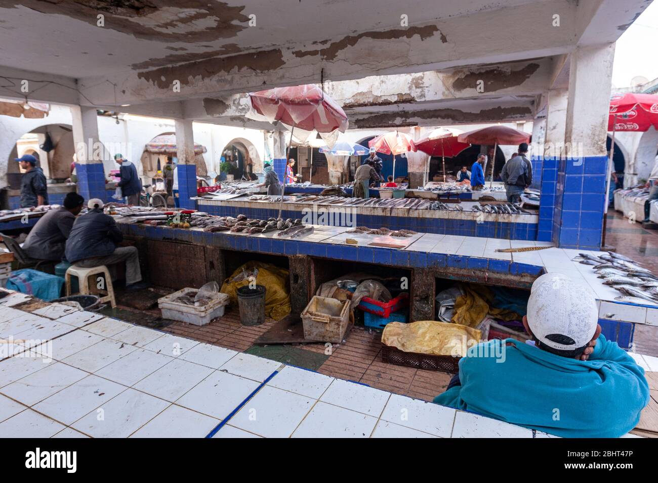 Fishmarket in Essaouira, Morocco Stock Photo - Alamy