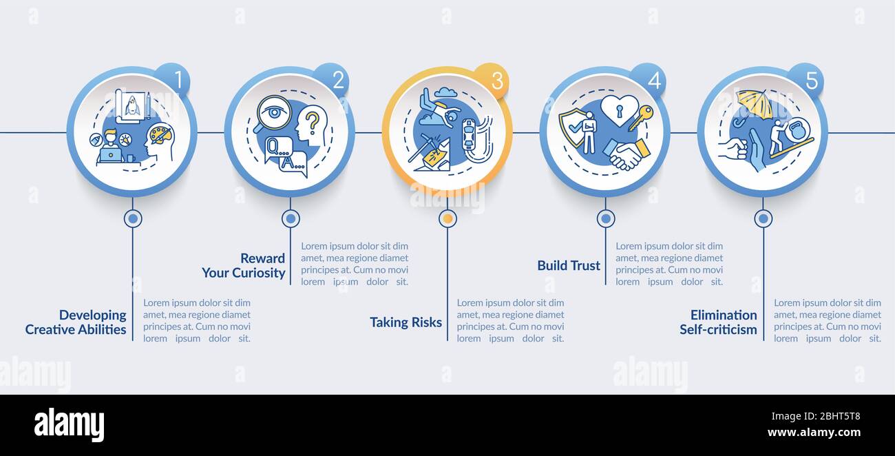 Approach to work vector infographic template Stock Vector Image & Art ...