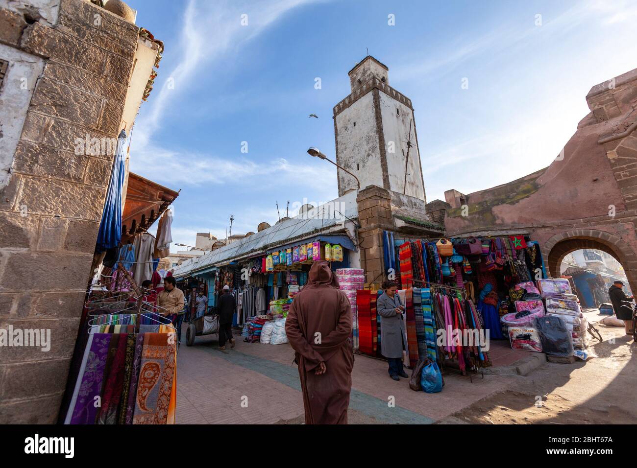 Mosque Sidi Ahmed in the medina, Essaouira, Morocco Stock Photo - Alamy