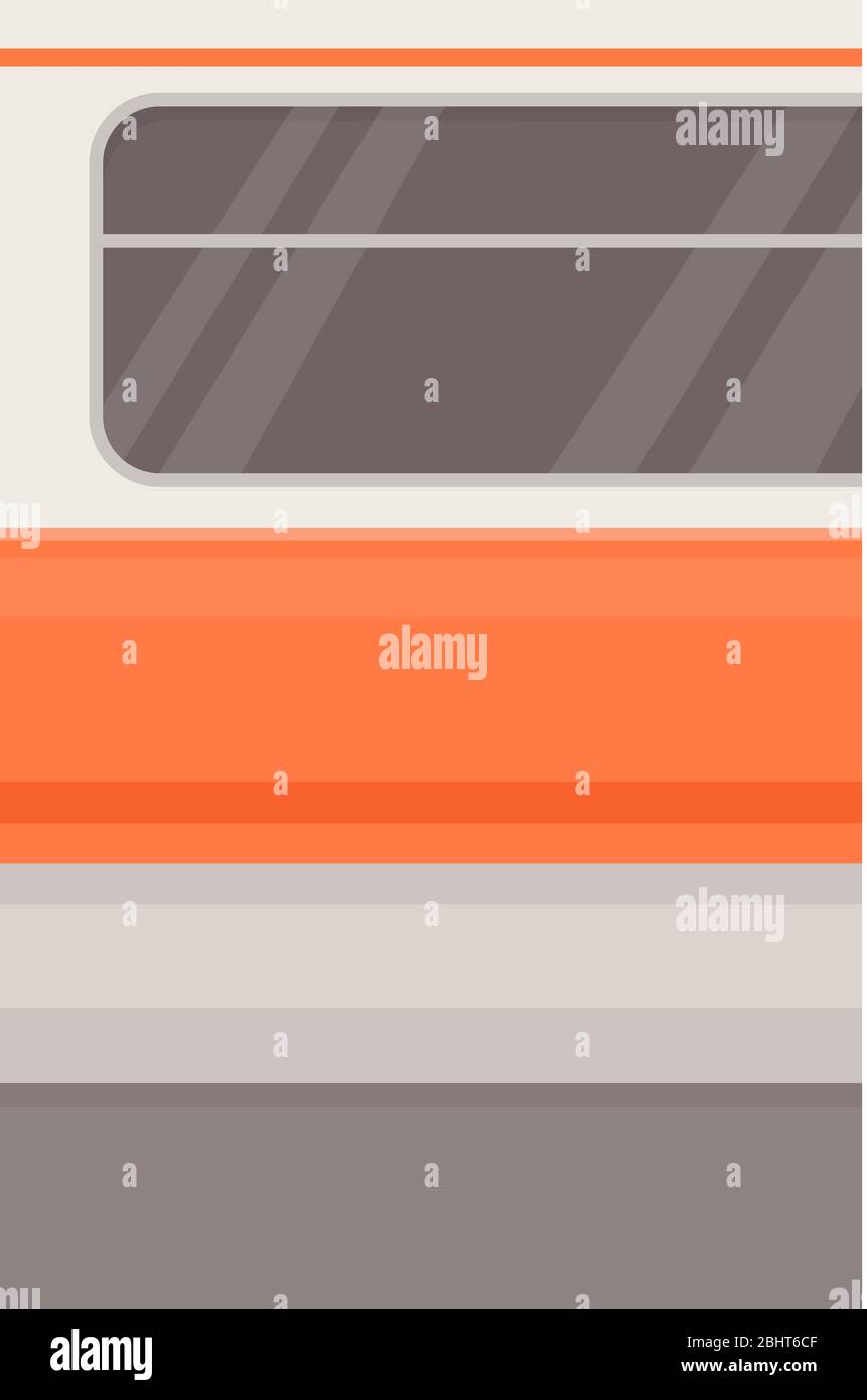 Metro seat row semi flat vector illustration Stock Vector Image & Art ...