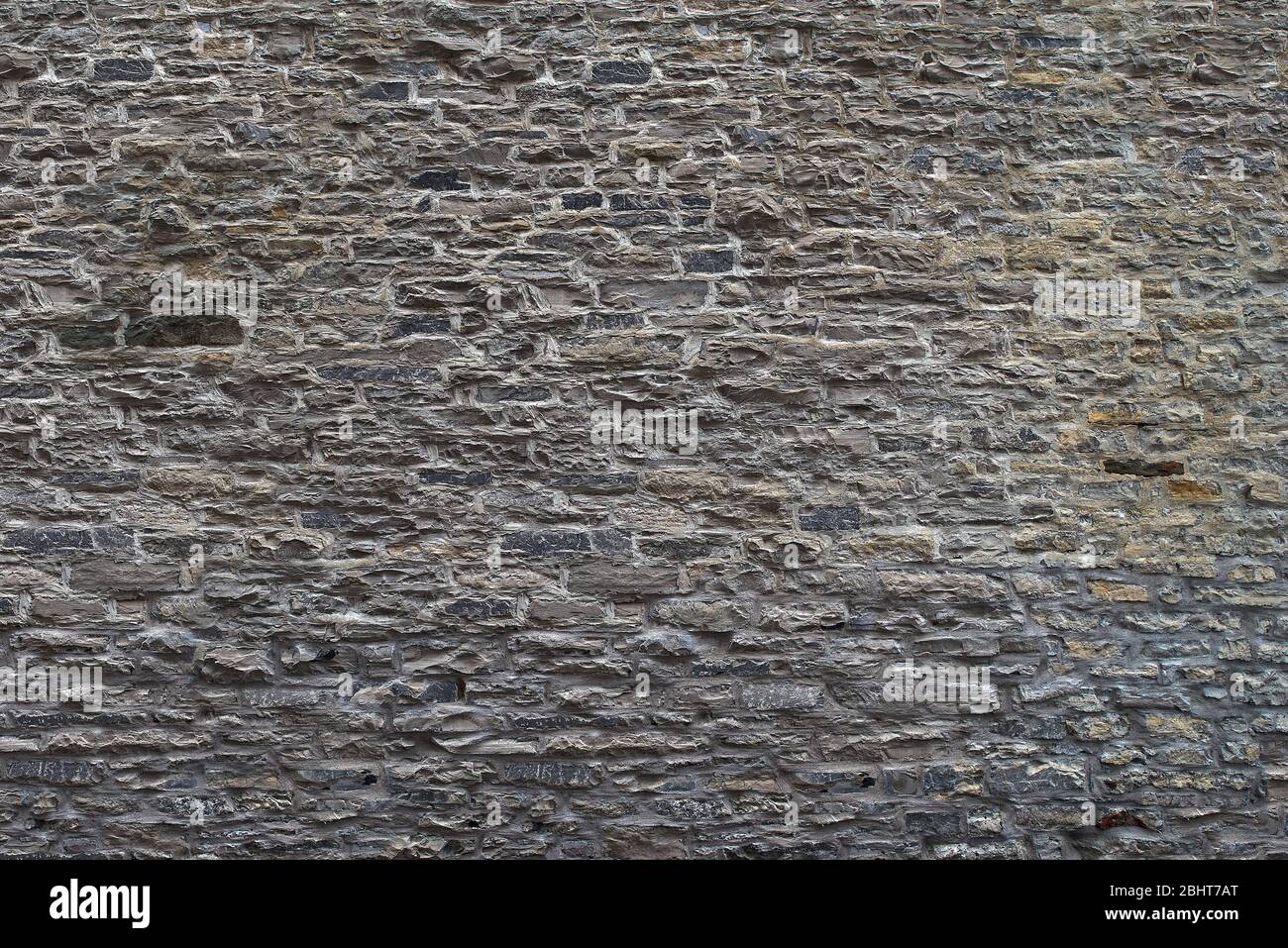 Texture of a stone wall. Old castle stone wall background. Wall made of ...