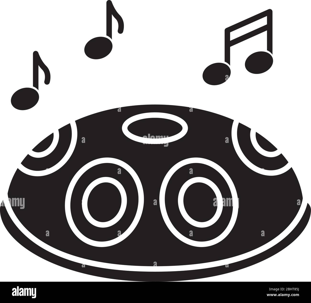 Steelpan drum illustration Cut Out Stock Images & Pictures - Alamy