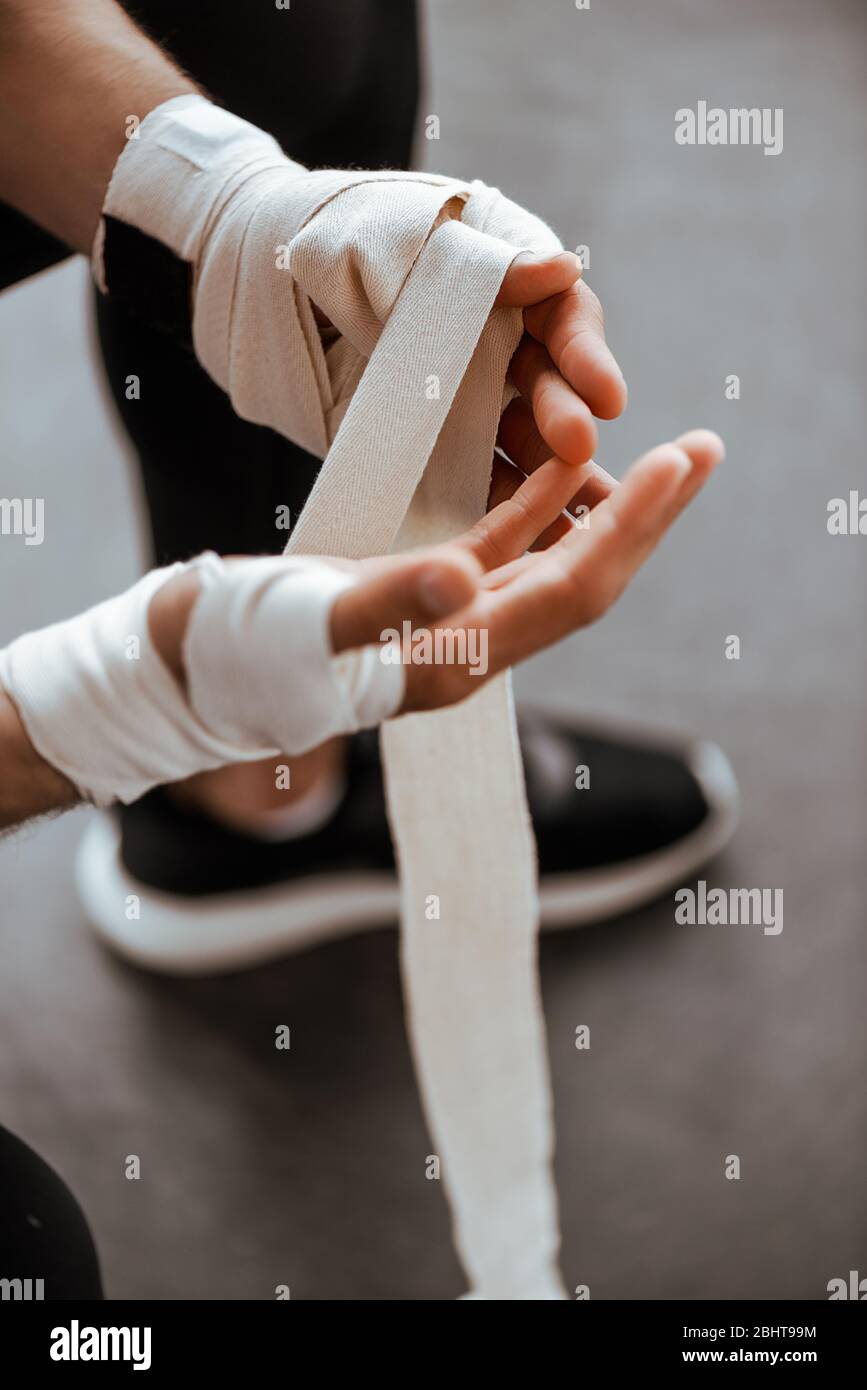 Sports bandage hi-res stock photography and images - Alamy