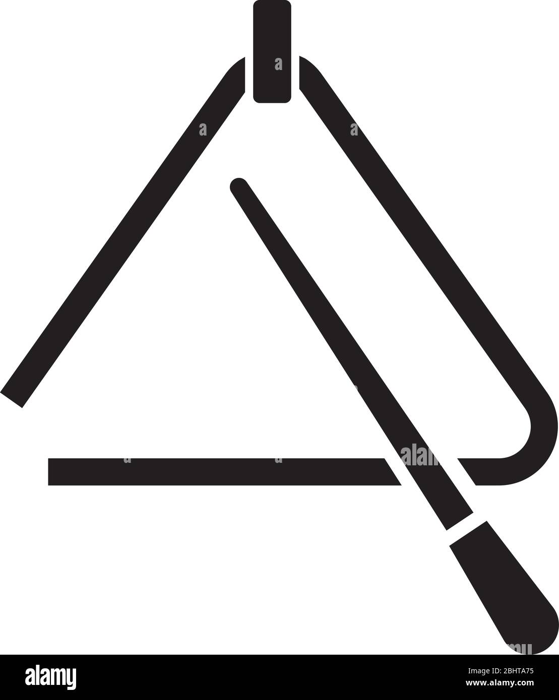 Negative triangle Black and White Stock Photos & Images - Alamy