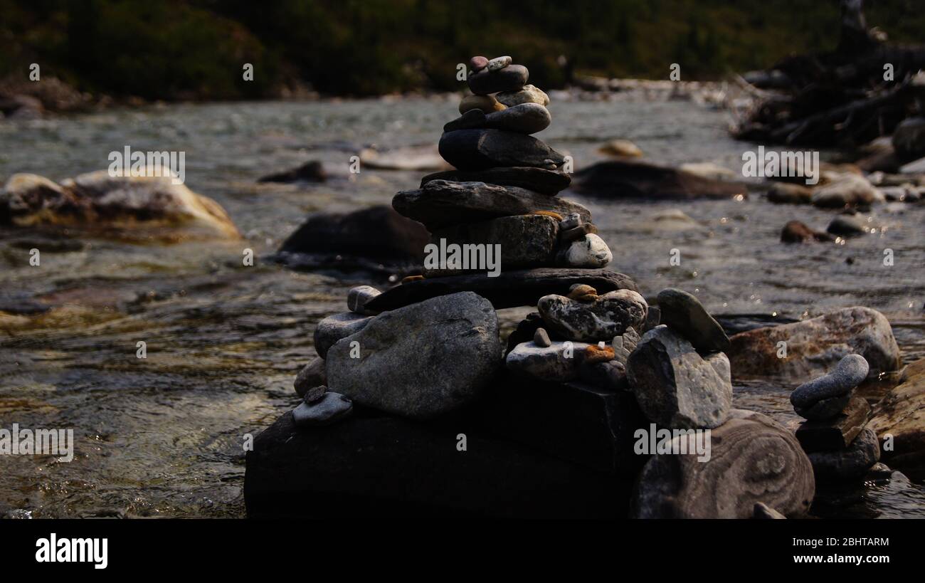 Balancing Rock British Columbia High Resolution Stock Photography and ...