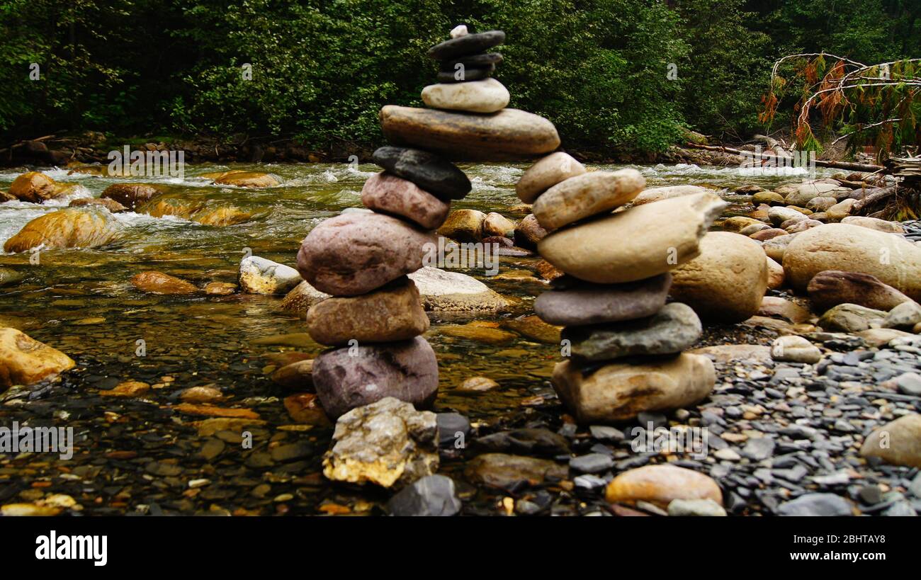 Balancing Rocks / Rock Structures Stock Photo - Alamy