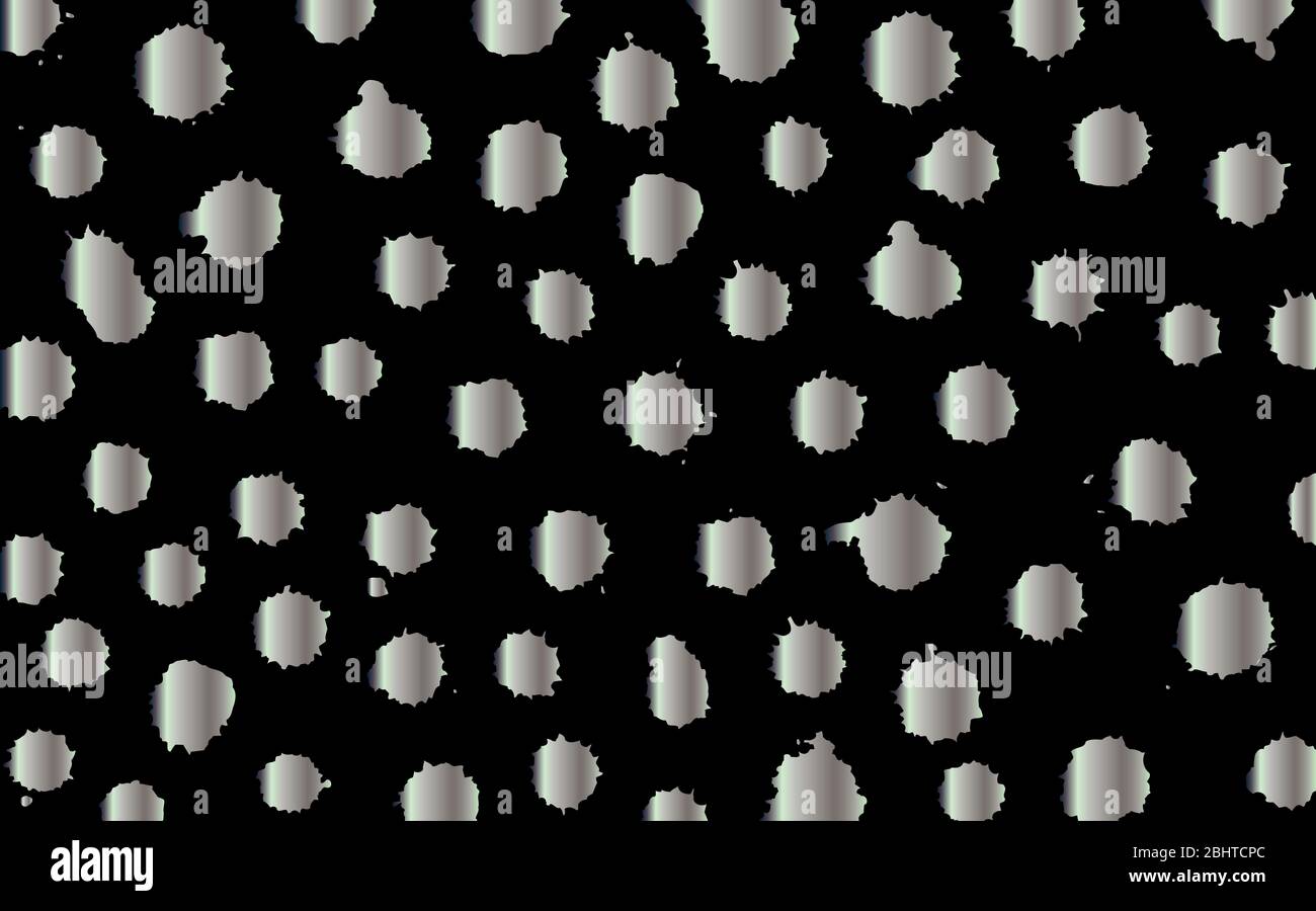 Paint background in silver, black colors. Silver splashes set Stock ...
