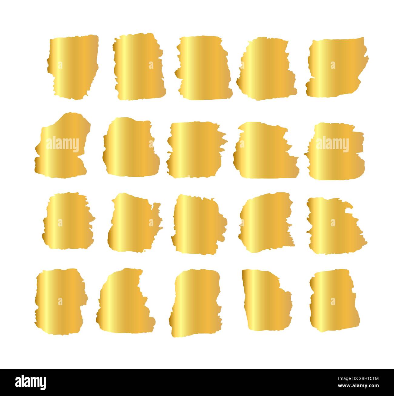 Golden ink illustration. Traditional golden decor on white background ...