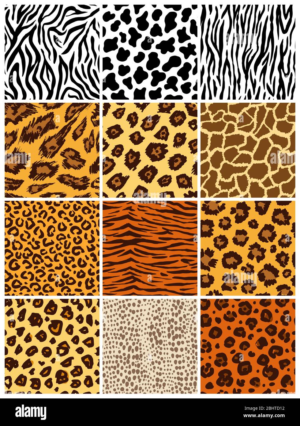 Cheetah skins Cut Out Stock Images & Pictures - Alamy