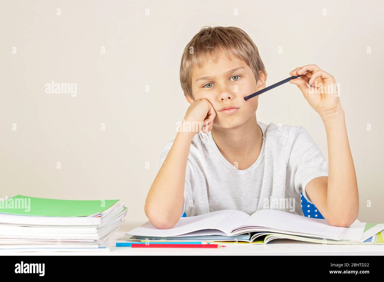 Frustrated Child Homework