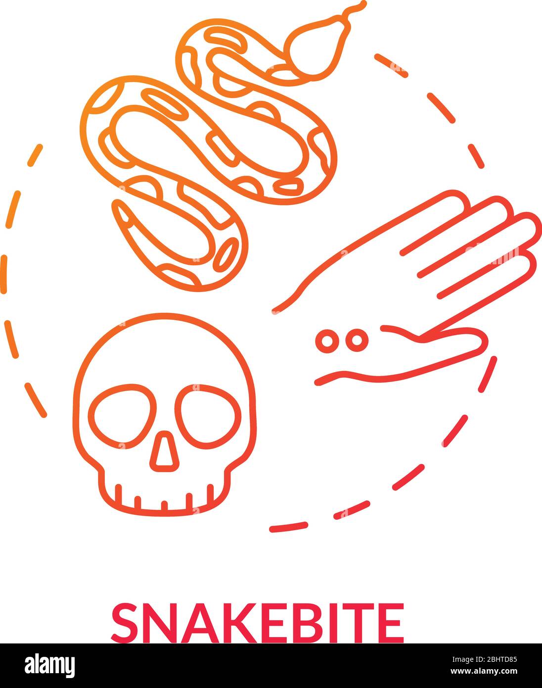 Poisonous Snake Bite Wounds