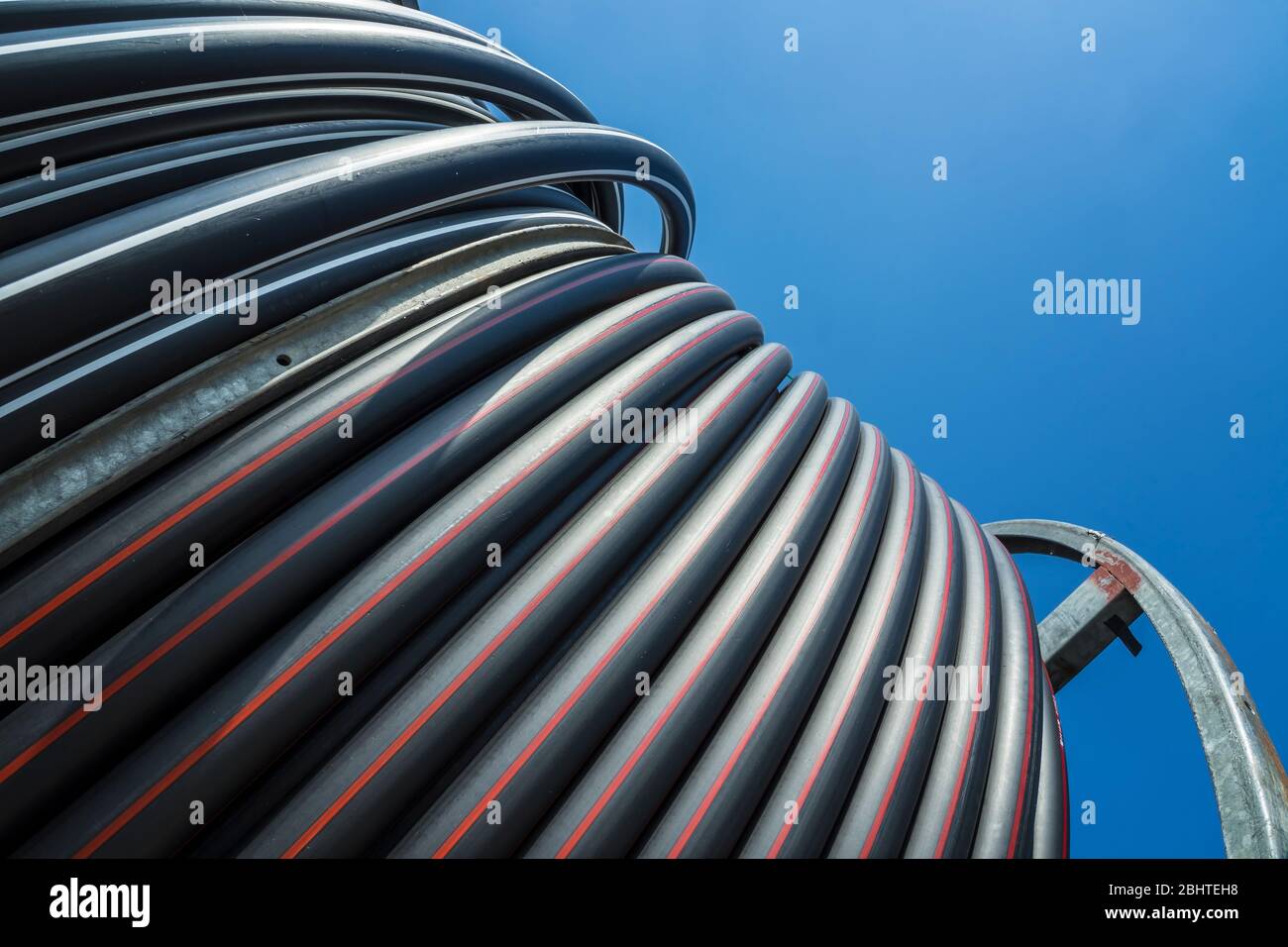 Construction site background pipes hi-res stock photography and images ...
