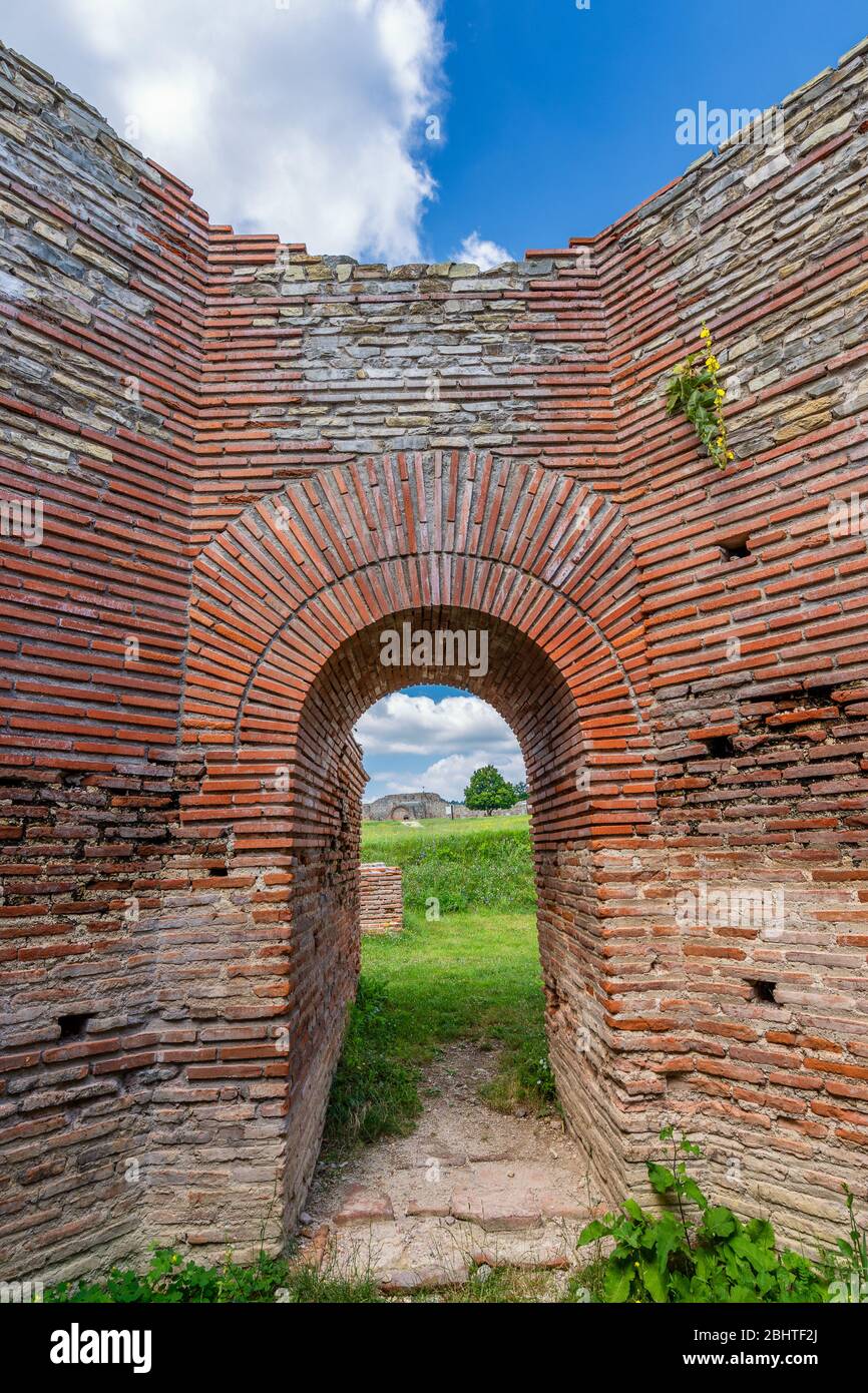 Remains of Gamzigrad (Felix Romuliana), ancient Roman complex of ...