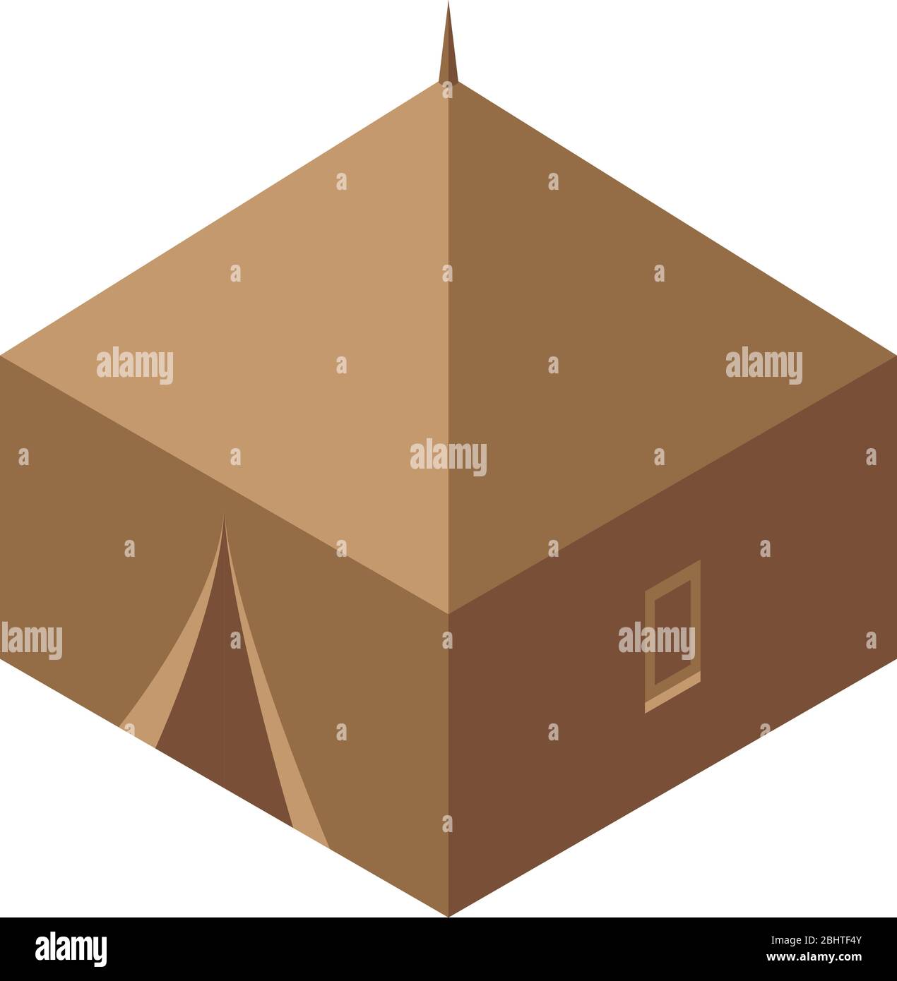 Tourist tent icon, isometric style Stock Vector Image & Art - Alamy