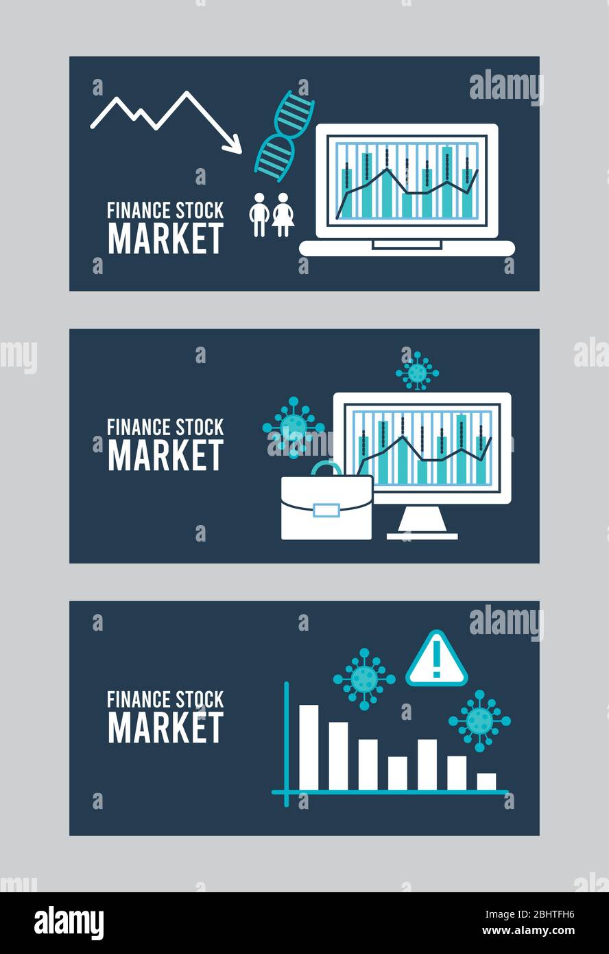 economic recession infographic with statistics Stock Vector Image & Art ...