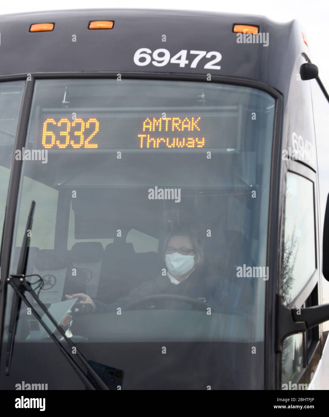 Amtrak bus hi-res stock photography and images - Alamy