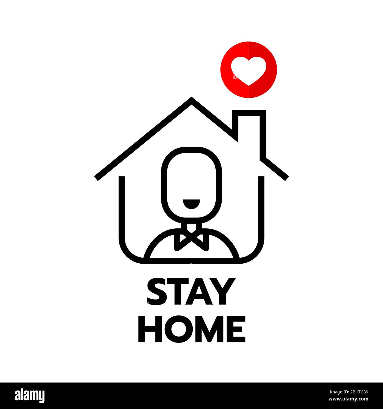 Stay strong stay safe sign Stock Vector Images - Alamy