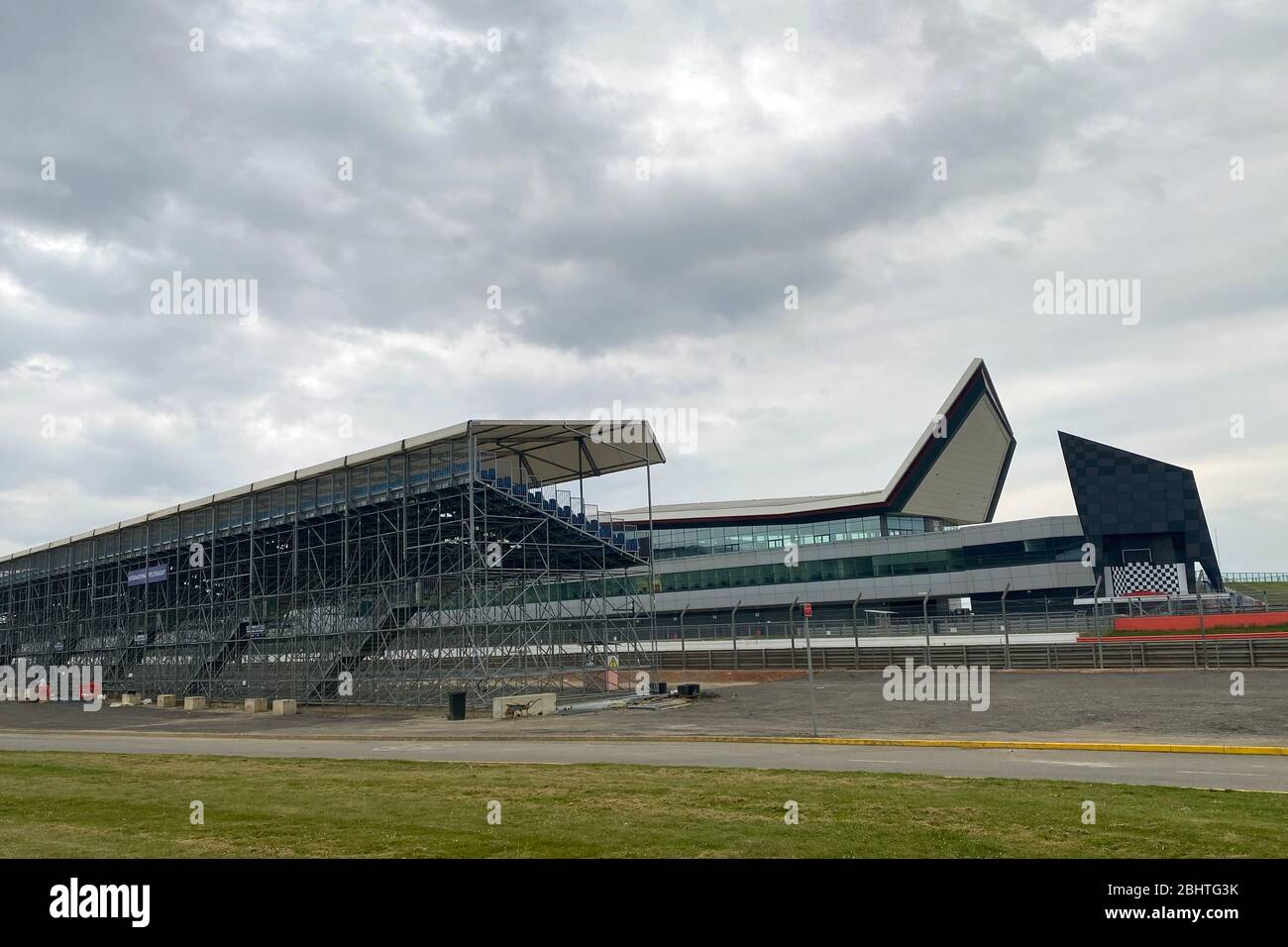 Silverstone wing building hi-res stock photography and images - Alamy