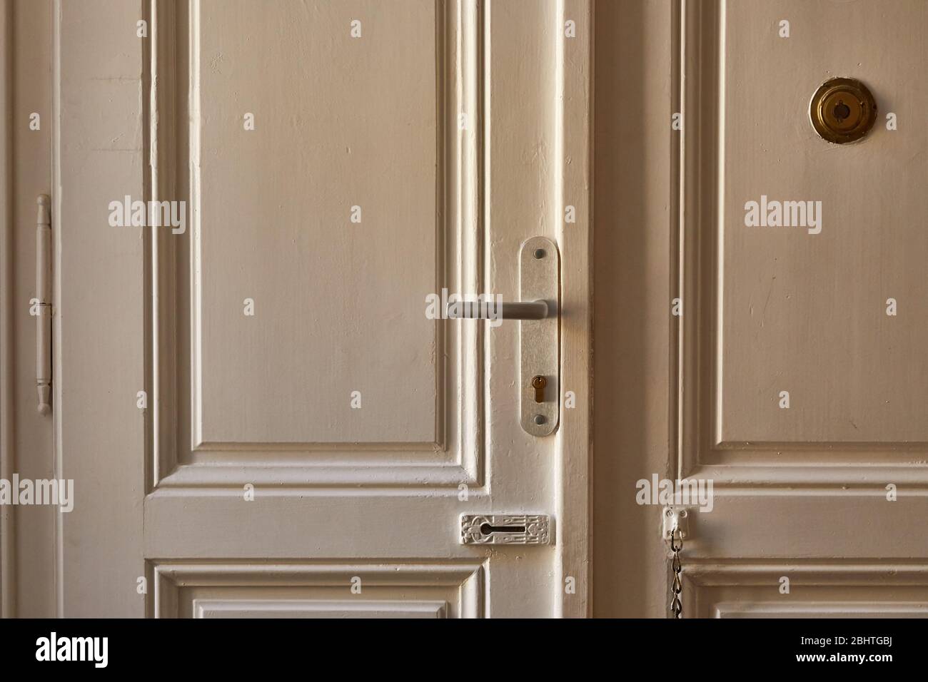 Front door of a flat Stock Photo - Alamy