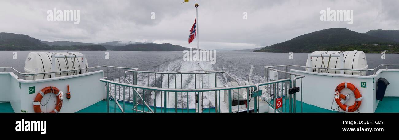 Back of the boat Stock Photo - Alamy