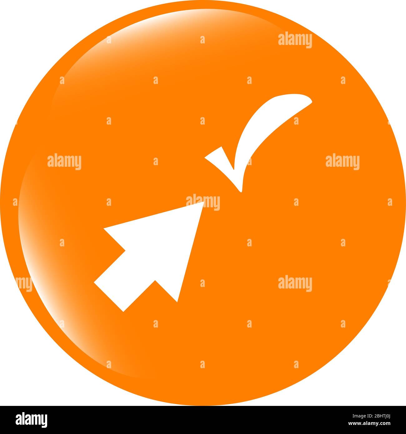 Check arrow hi-res stock photography and images - Alamy