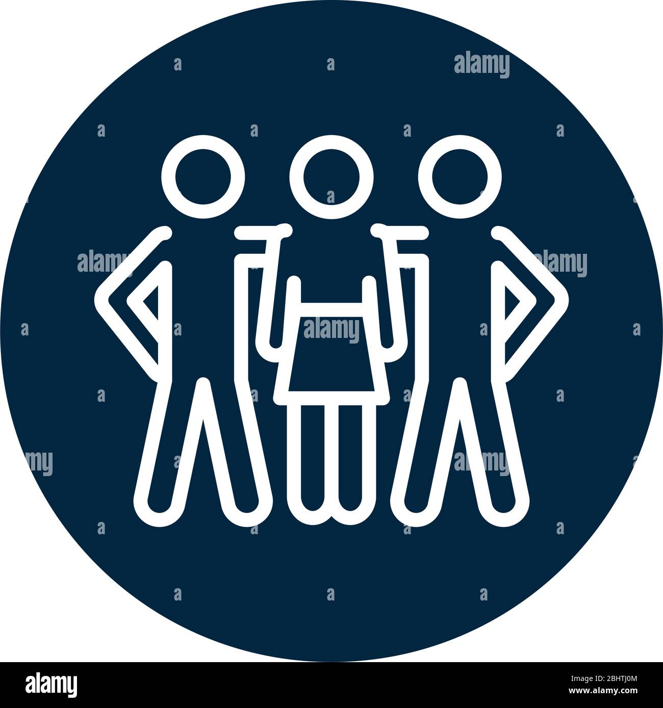 group of pictogram men and man icon over white background, line block ...