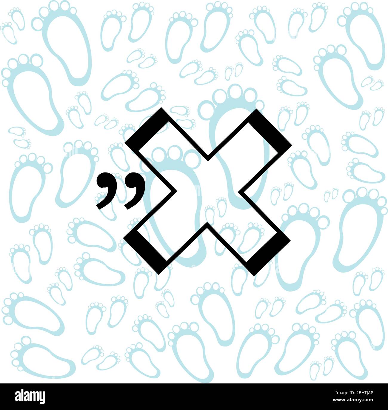 Quote bubble box commas Cut Out Stock Images & Pictures - Alamy