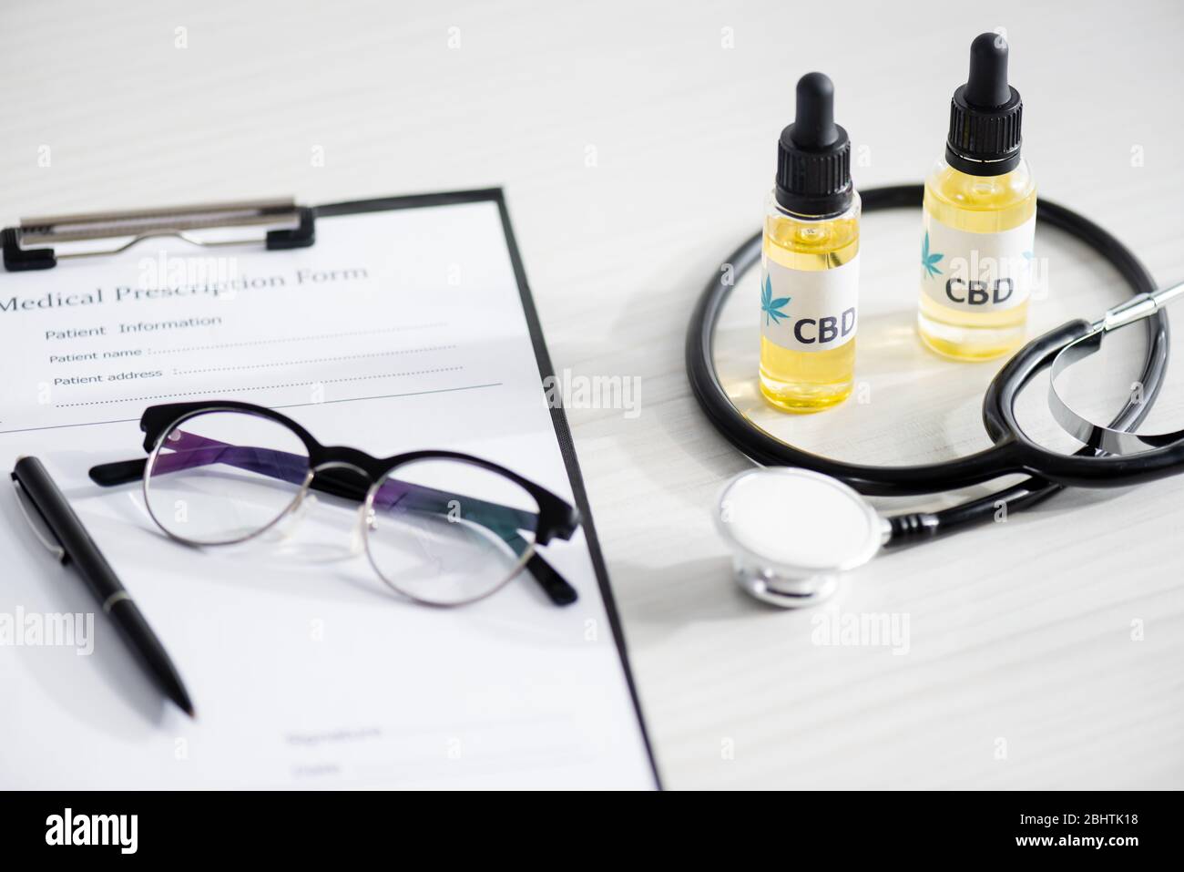 Medical prescription form hi-res stock photography and images - Alamy