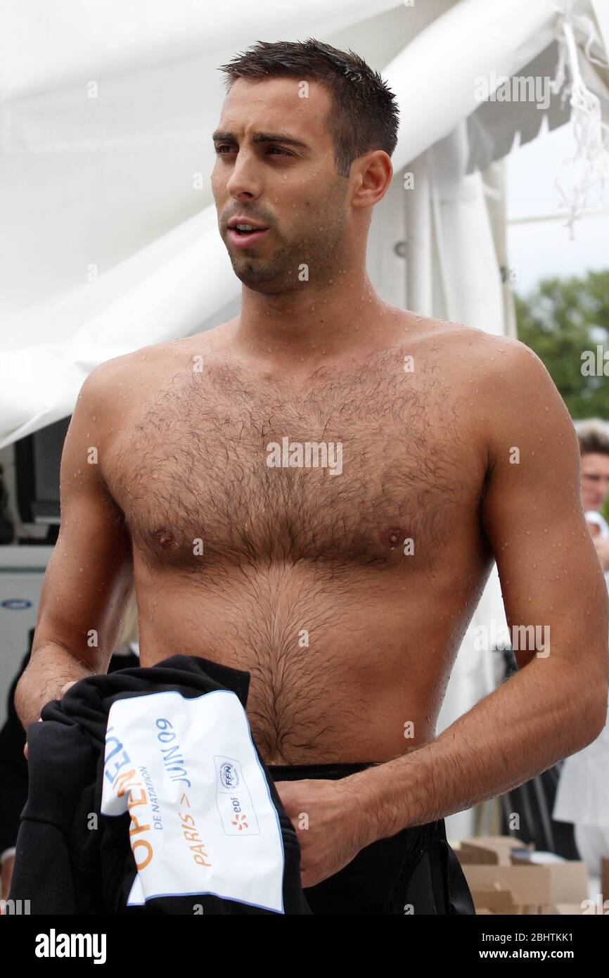 France ,Paris , Open EDF Natation 2009 Milorad Cavic of Serbe- Photo ...