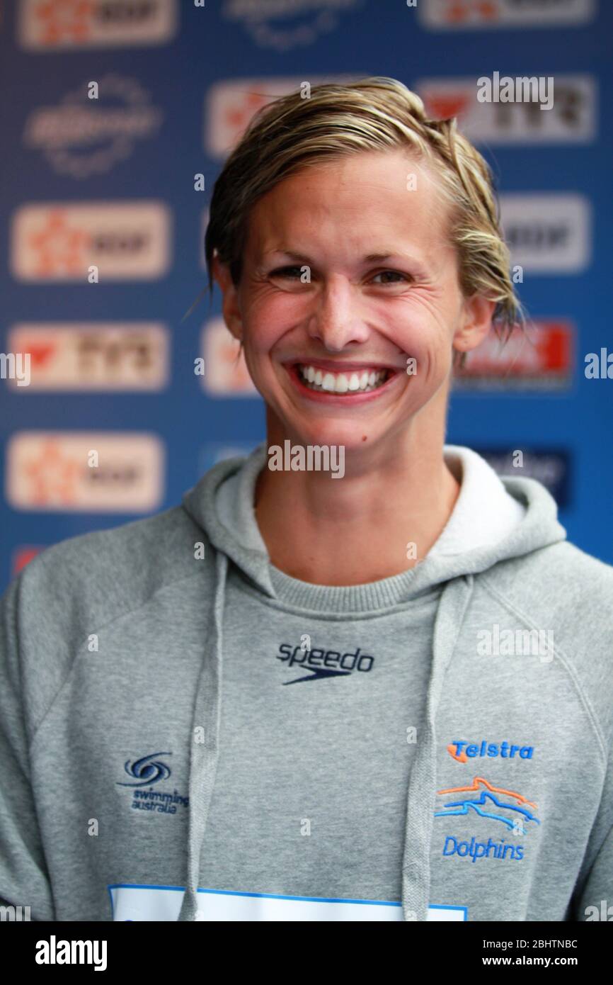 France ,Paris , Open EDF Natation 2009 Lisbeth Trickett of Australia ...