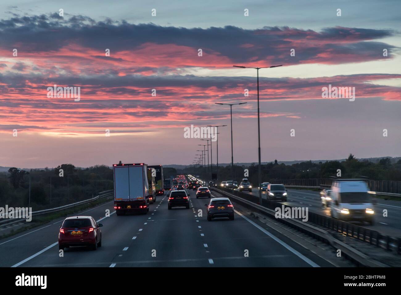 M4 motorway london hi-res stock photography and images - Alamy