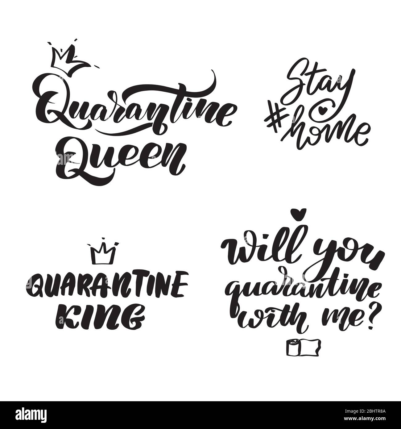 Vector calligraphy illustration isolated on white background Stock ...