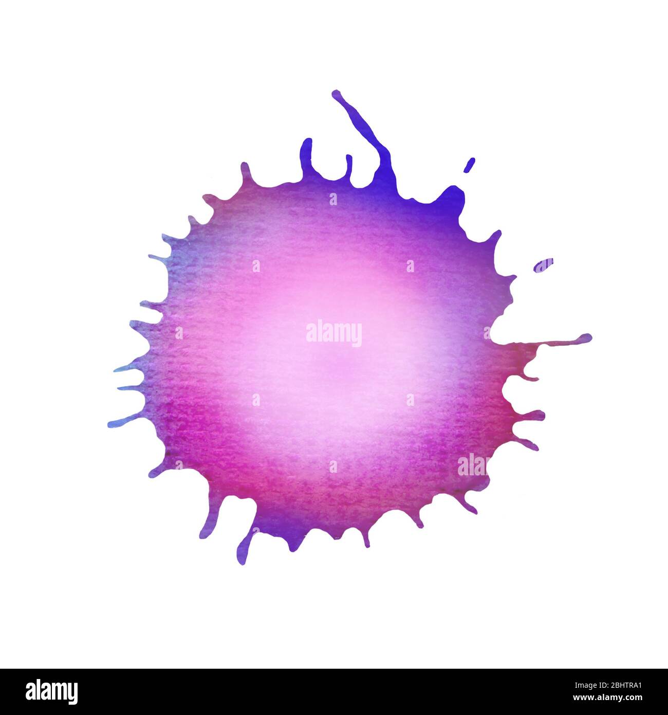 Purple watercolor stain background hi-res stock photography and images ...