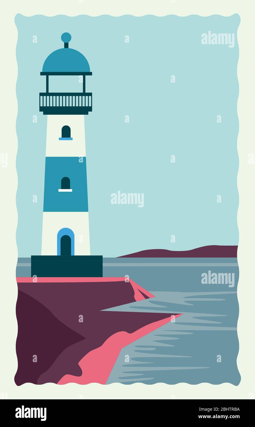 Scene scenic picturesque Stock Vector Images - Alamy