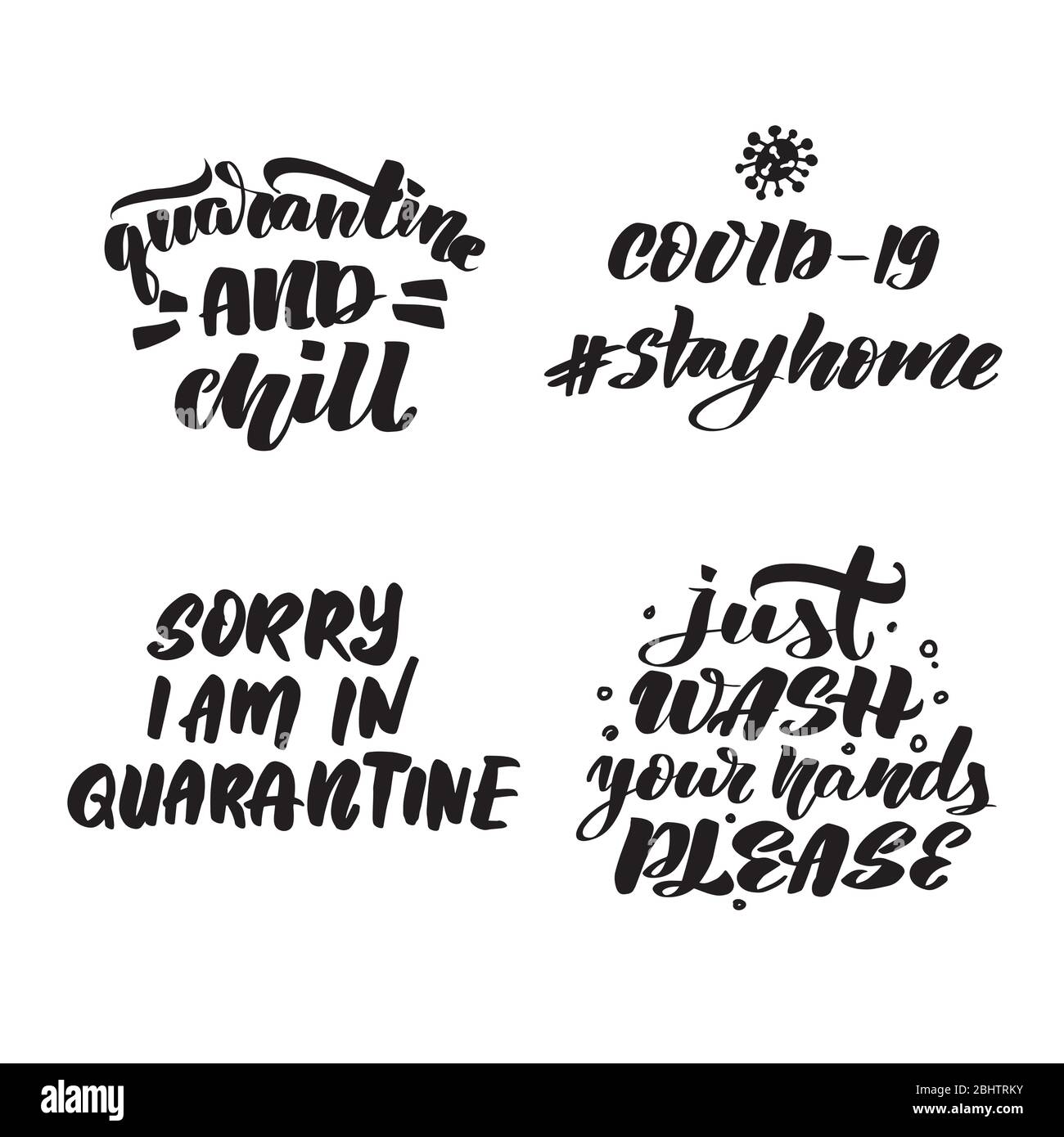 Vector calligraphy illustration isolated on white background Stock ...