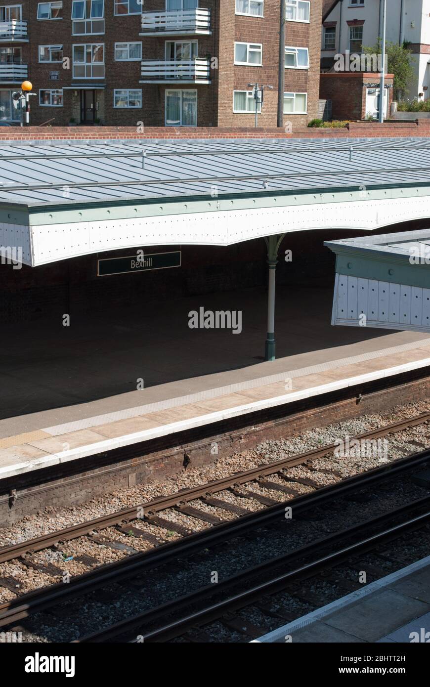 1900s Extra long Platforms at Bexhill Railway Station, Sea Road ...