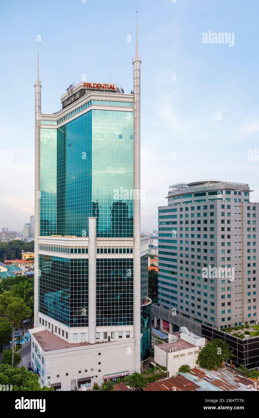 Saigon Trade Center, Prudential Tower, downtown central Saigon, Ton Duc ...