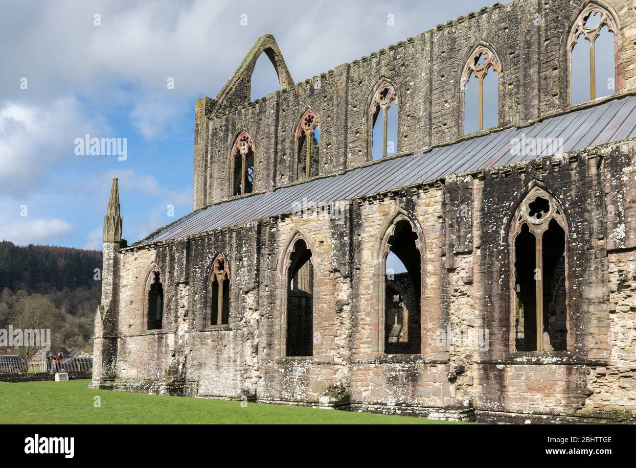 Tintern Abbey, Wales, UK Stock Photo - Alamy