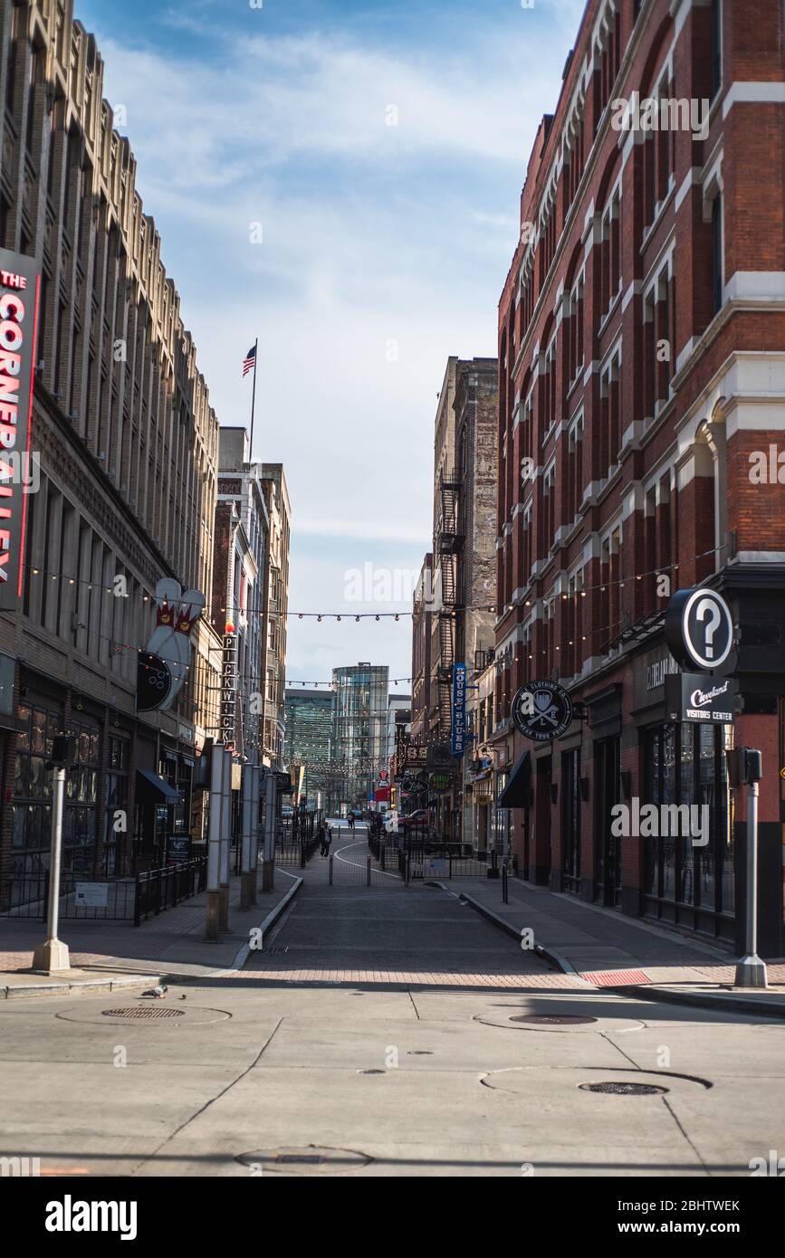 Cleveland ohio east 4th street hi-res stock photography and images - Alamy