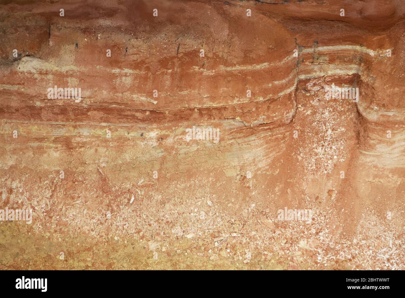 Sandstone in Liverpool's oldest dock, the Old Dock, built in 1715 and ...
