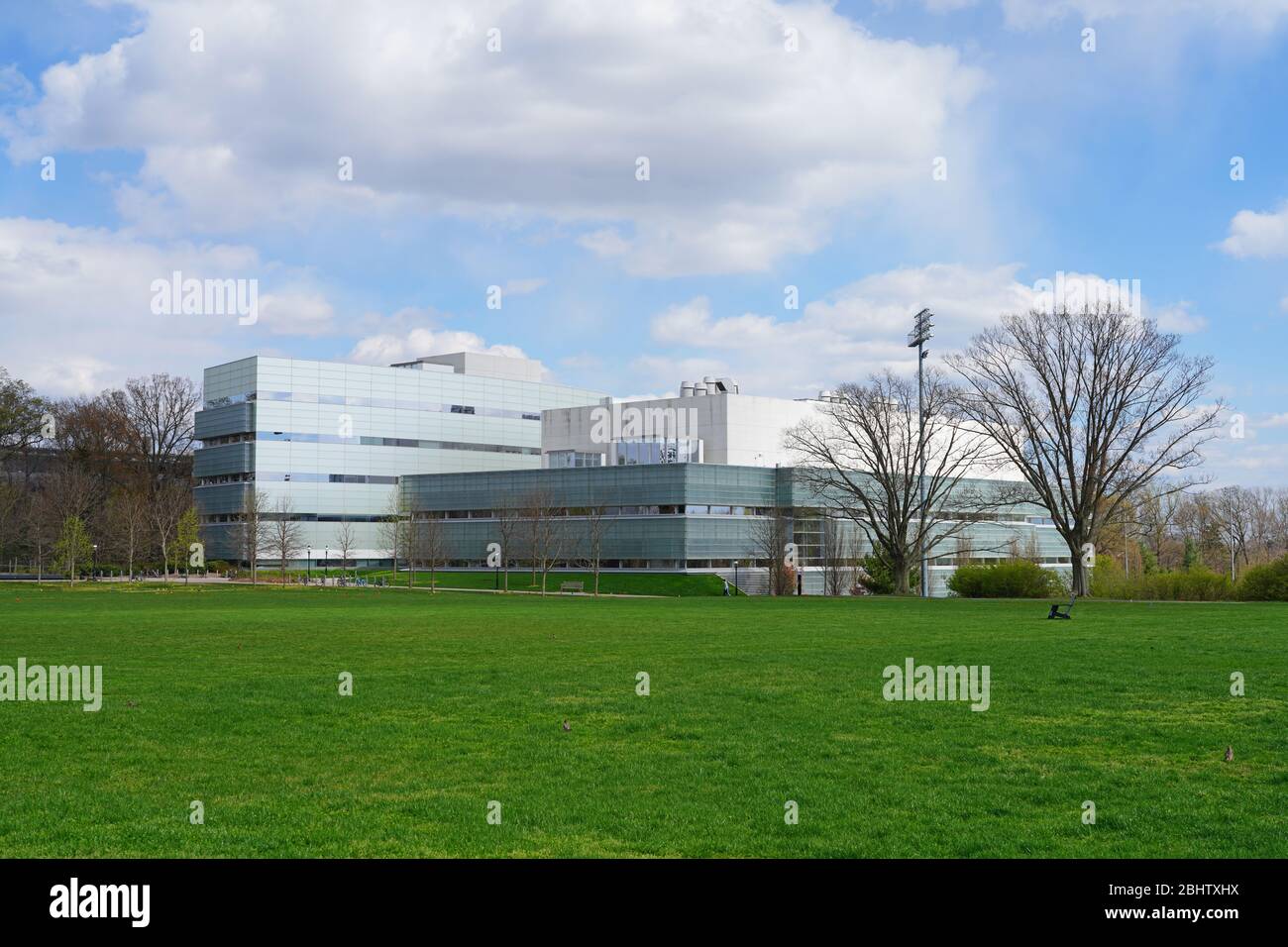 PRINCETON, NJ -16 APR 2020- View of the Princeton Neuroscience ...