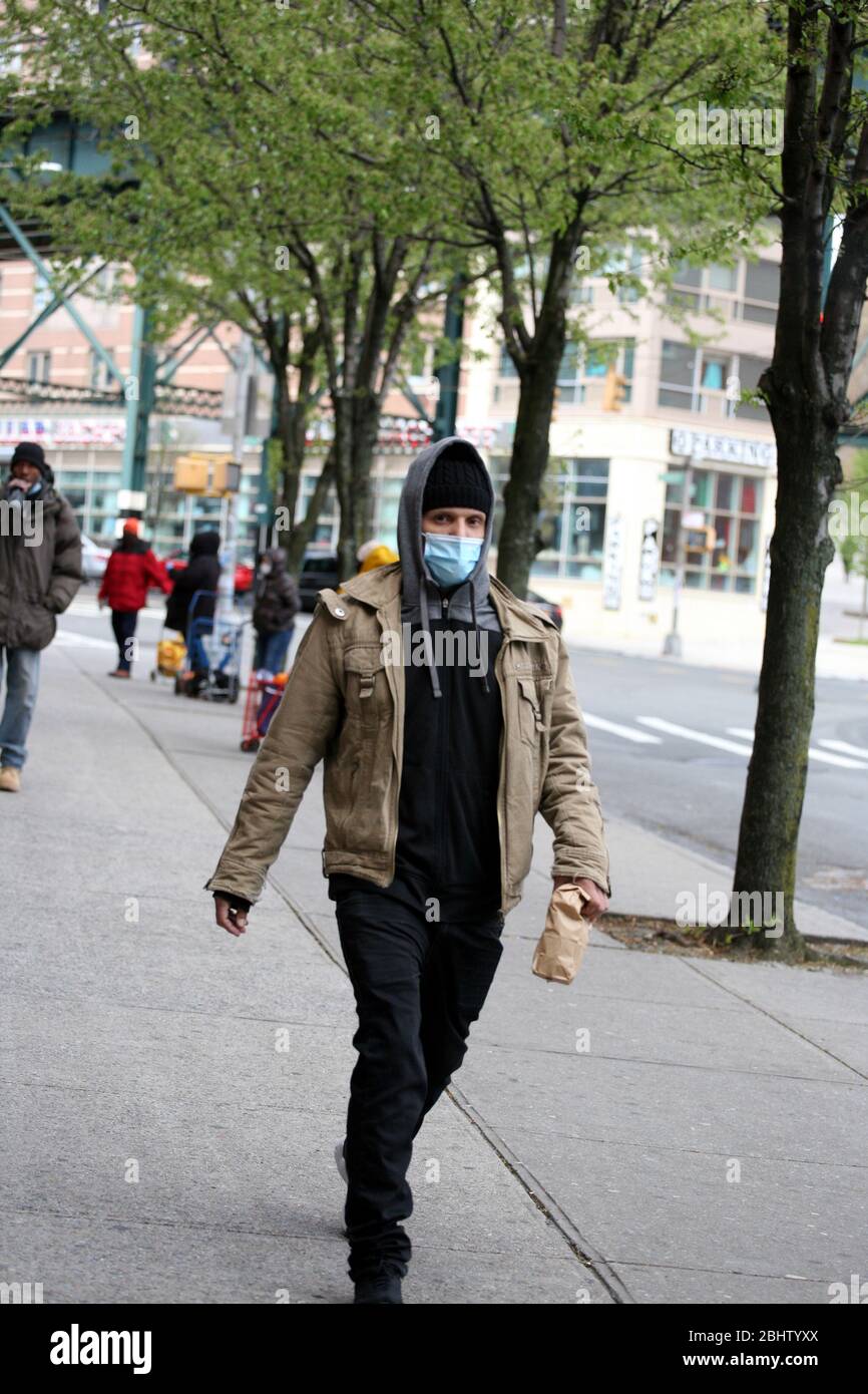 COVID-19: Wearing Face Coverings / Masks While In Public, New York, NY ...