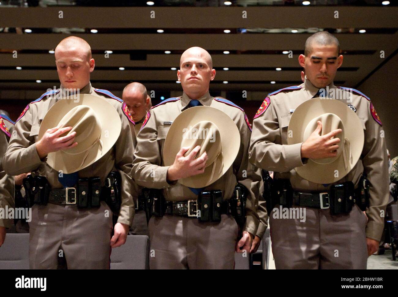 Young male peace officers hi-res stock photography and images - Alamy
